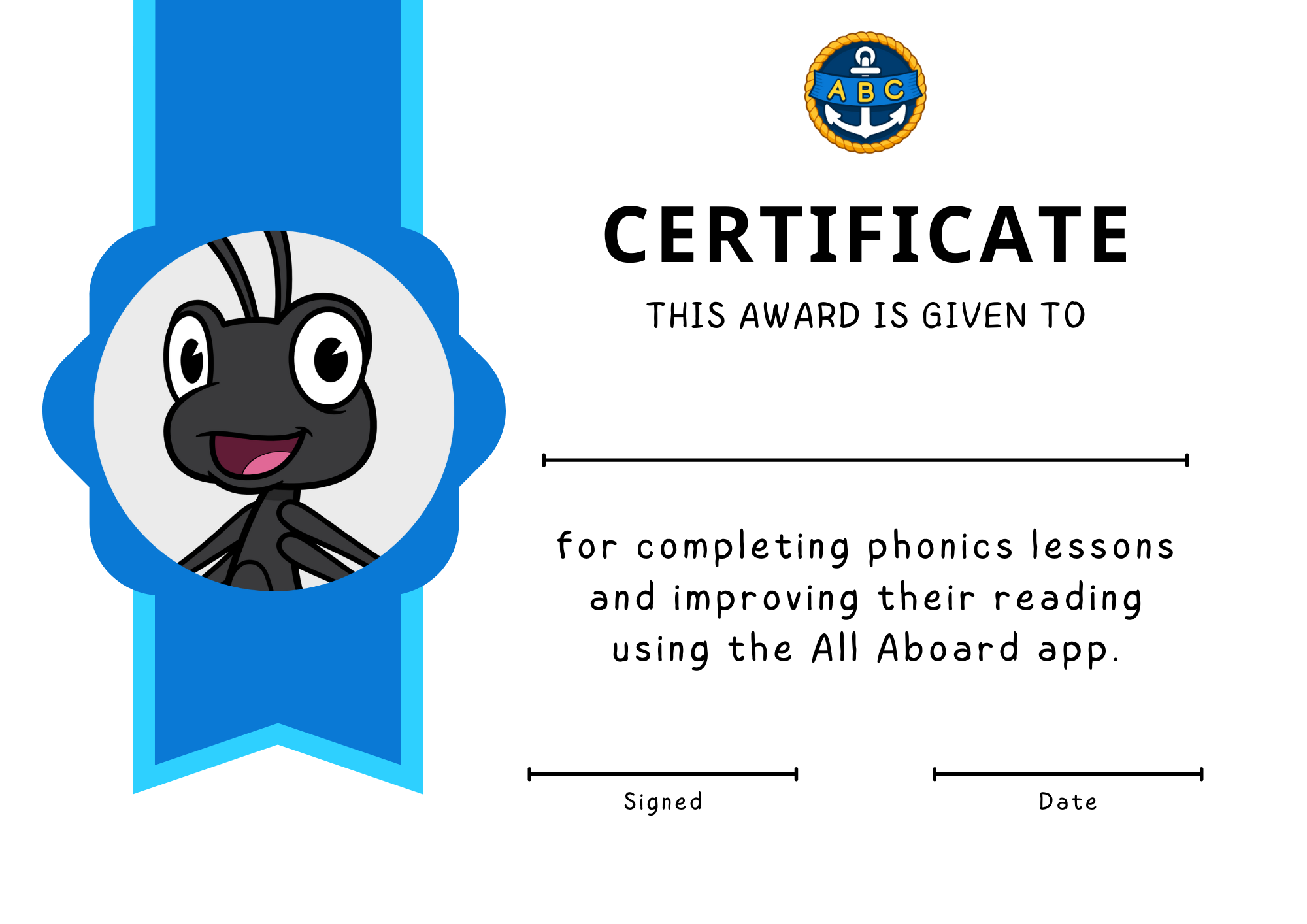 Standard Resources - All Aboard